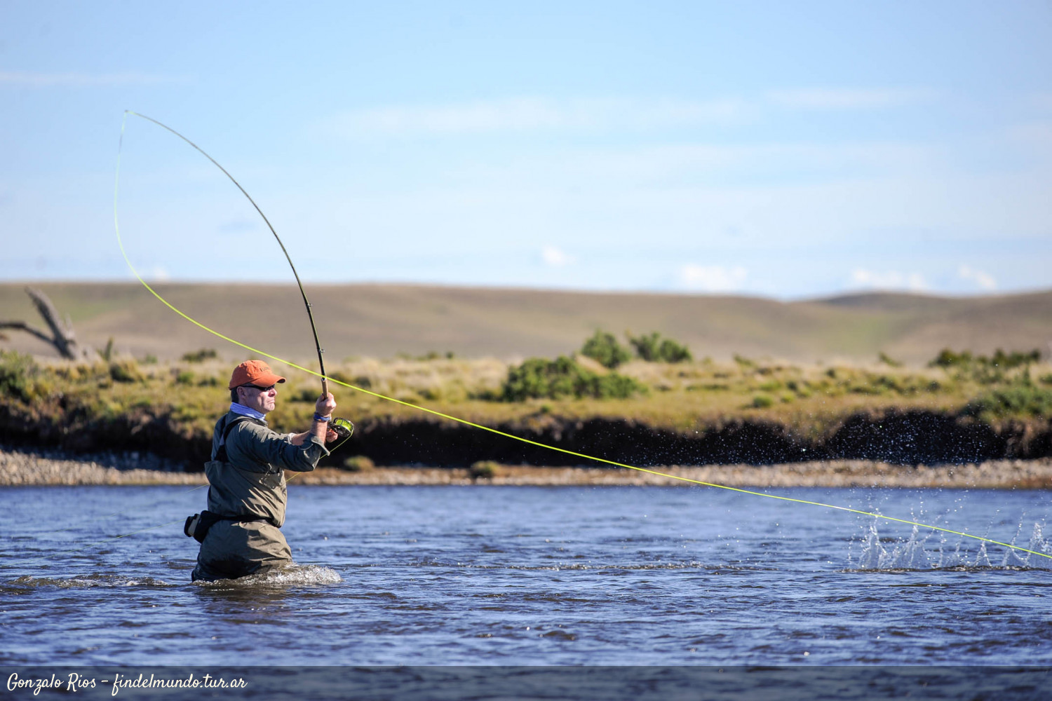 Pescar en el Río Grande | Fin del Mundo - Tierra del Fuego, Ushuaia ...